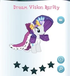 Dream Vision Rarity | The My Little Pony Gameloft Wiki | Fandom