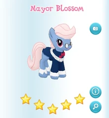 Mayor Blossom | The My Little Pony Gameloft Wiki | Fandom