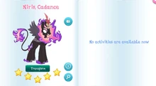 Nirik Cadance | The My Little Pony Gameloft Wiki | Fandom