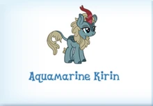 Aquamarine Kirin | The My Little Pony Gameloft Wiki | Fandom