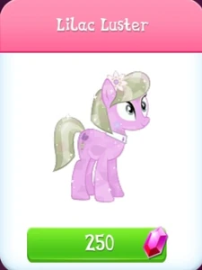Lilac Luster | The My Little Pony Gameloft Wiki | Fandom