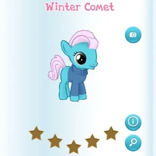 Winter Comet | The My Little Pony Gameloft Wiki | Fandom