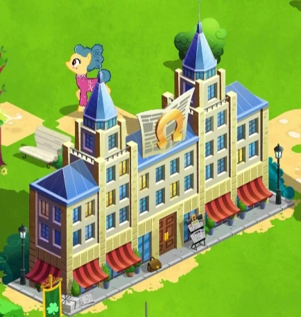 Daily News Building | The My Little Pony Gameloft Wiki | Fandom