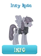 Inky Rose | The My Little Pony Gameloft Wiki | Fandom