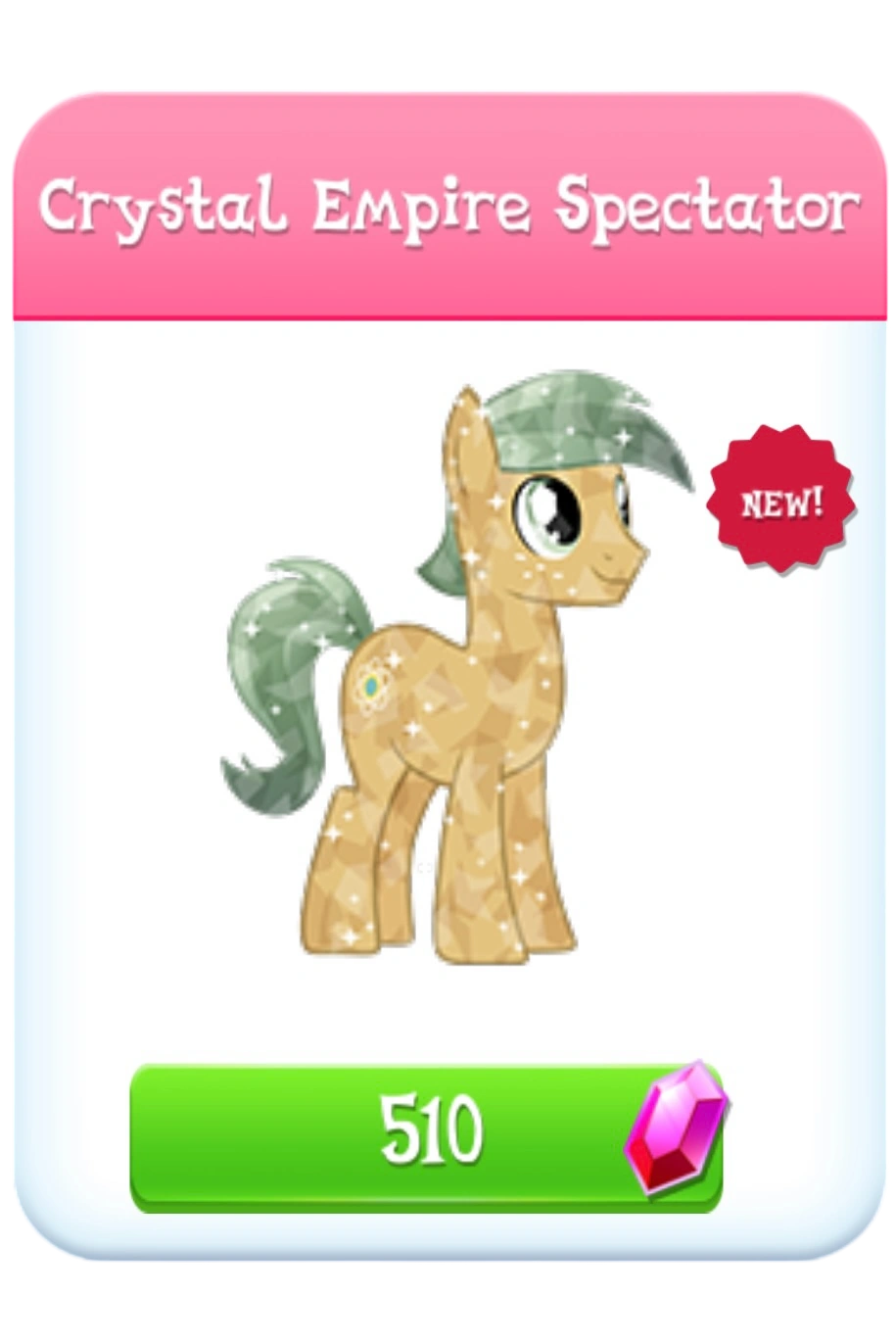 Crystal Empire Spectator | The My Little Pony Gameloft Wiki | Fandom