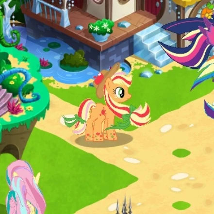 Rainbowfied Applejack | The My Little Pony Gameloft Wiki | Fandom