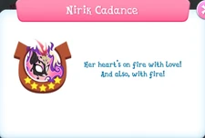 Nirik Cadance | The My Little Pony Gameloft Wiki | Fandom