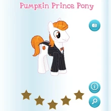 Pumpkin Prince Pony | The My Little Pony Gameloft Wiki | Fandom