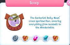 Scoop | The My Little Pony Gameloft Wiki | Fandom