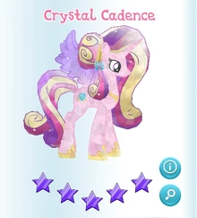 Crystal Cadence | The My Little Pony Gameloft Wiki | Fandom