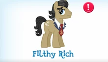 Filthy Rich | The My Little Pony Gameloft Wiki | Fandom