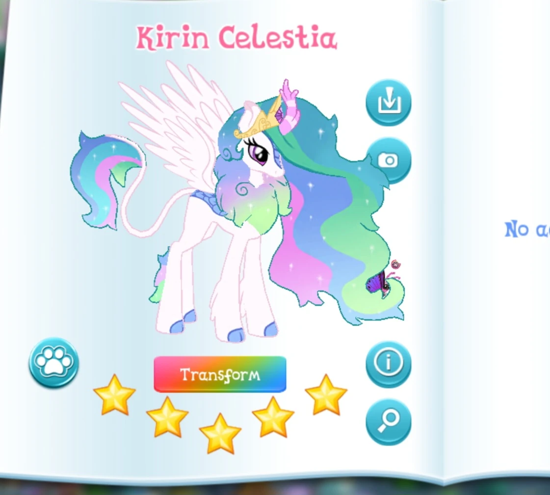 Nirik Celestia | The My Little Pony Gameloft Wiki | Fandom