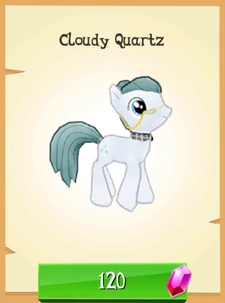 Cloudy Quartz | The My Little Pony Gameloft Wiki | Fandom