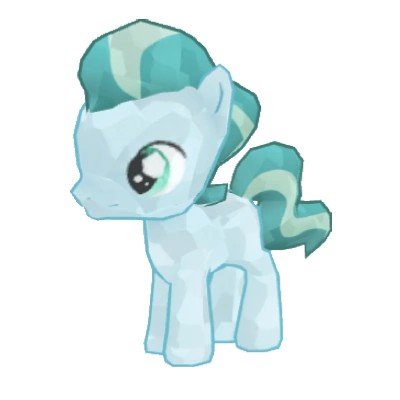 Blue Crystal Foal | The My Little Pony Gameloft Wiki | Fandom
