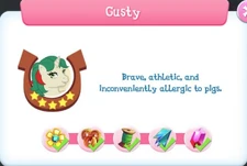 Gusty | The My Little Pony Gameloft Wiki | Fandom