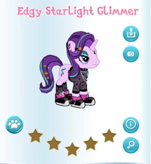 Edgy Starlight Glimmer | The My Little Pony Gameloft Wiki | Fandom