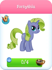 Forsythia | The My Little Pony Gameloft Wiki | Fandom