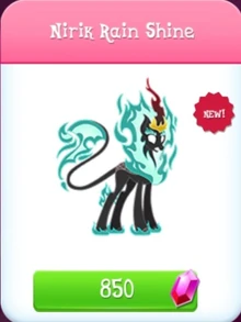 Nirik Rain Shine | The My Little Pony Gameloft Wiki | Fandom