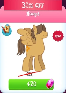 Hoops | The My Little Pony Gameloft Wiki | Fandom
