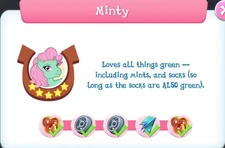 Minty | The My Little Pony Gameloft Wiki | Fandom