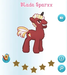 Blade Sparxx | The My Little Pony Gameloft Wiki | Fandom