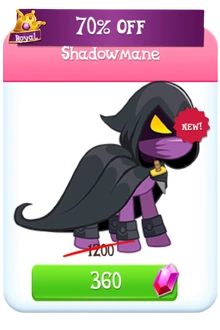 Shadowmane | The My Little Pony Gameloft Wiki | Fandom