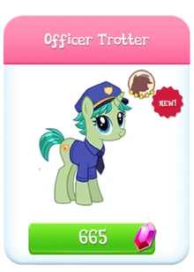 Officer Trotter | The My Little Pony Gameloft Wiki | Fandom