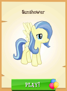 Sunshower | The My Little Pony Gameloft Wiki | Fandom
