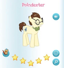 Poindexter | The My Little Pony Gameloft Wiki | Fandom