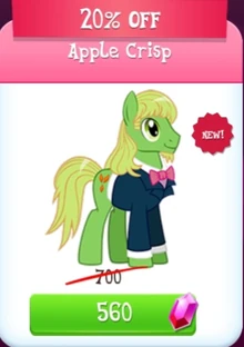 Apple Crisp | The My Little Pony Gameloft Wiki | Fandom