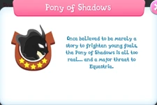 Pony of Shadows | The My Little Pony Gameloft Wiki | Fandom