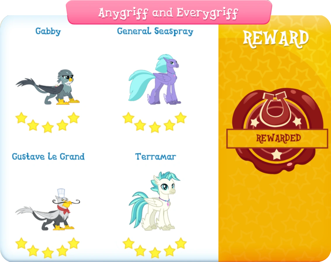 List of Collections | The My Little Pony Gameloft Wiki | Fandom