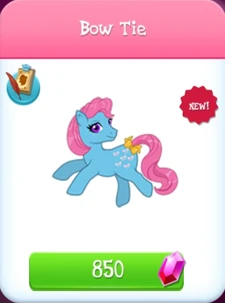 Bow Tie | The My Little Pony Gameloft Wiki | Fandom
