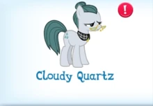 Cloudy Quartz | The My Little Pony Gameloft Wiki | Fandom