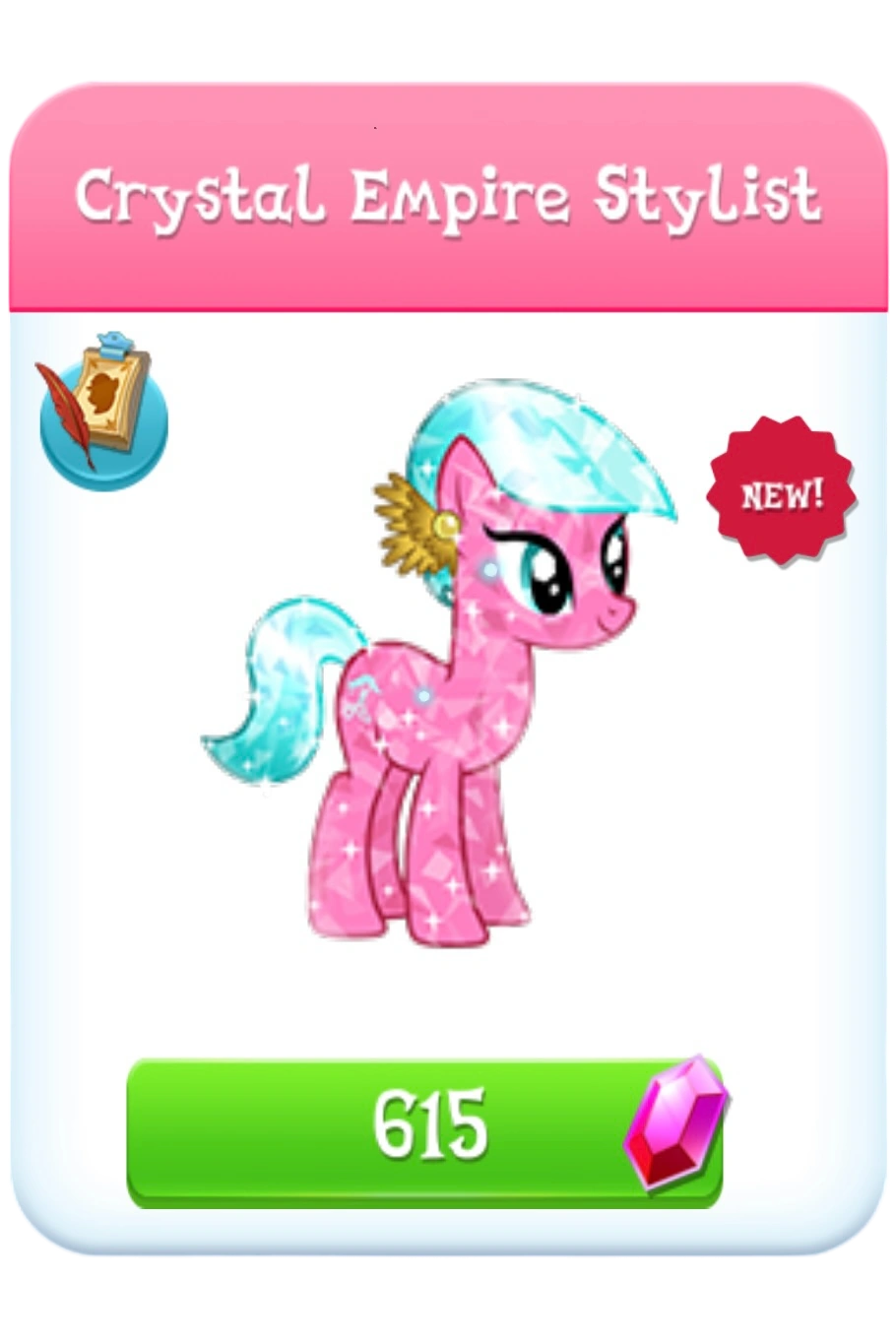 Crystal Empire Stylist | The My Little Pony Gameloft Wiki | Fandom