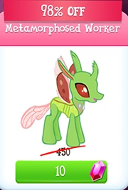 Metamorphosed Worker | The My Little Pony Gameloft Wiki | Fandom