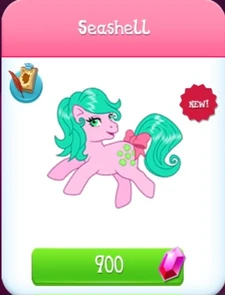 Seashell | The My Little Pony Gameloft Wiki | Fandom