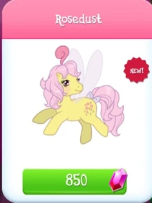 Rosedust | The My Little Pony Gameloft Wiki | Fandom