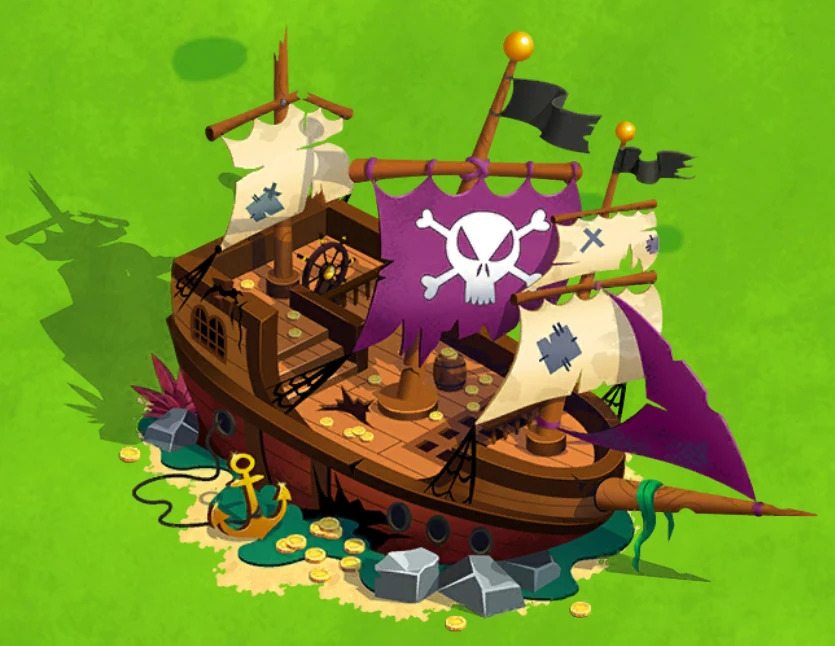 Hoofbeard's Pirate Ship | The My Little Pony Gameloft Wiki | Fandom