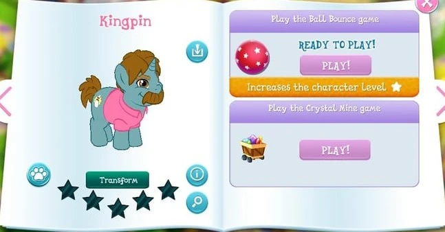 Kingpin | The My Little Pony Gameloft Wiki | Fandom