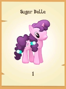 Sugar Belle | The My Little Pony Gameloft Wiki | Fandom