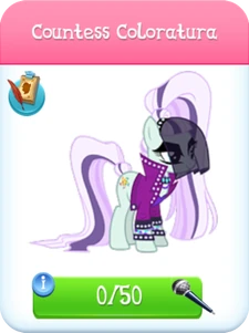 Countess Coloratura | The My Little Pony Gameloft Wiki | Fandom