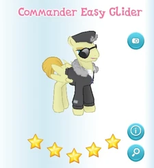 Commander Easy Glider | The My Little Pony Gameloft Wiki | Fandom
