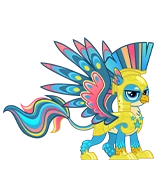 Rainbowified Gallus | The My Little Pony Gameloft Wiki | Fandom