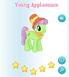 Young Applesauce | The My Little Pony Gameloft Wiki | Fandom