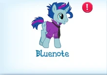 Bluenote | The My Little Pony Gameloft Wiki | Fandom