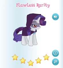 Flawless Rarity | The My Little Pony Gameloft Wiki | Fandom