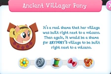 Ancient Villager Pony | The My Little Pony Gameloft Wiki | Fandom