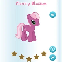 Cherry Blossom | The My Little Pony Gameloft Wiki | Fandom