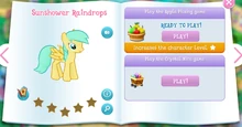 Sunshower Raindrops | The My Little Pony Gameloft Wiki | Fandom
